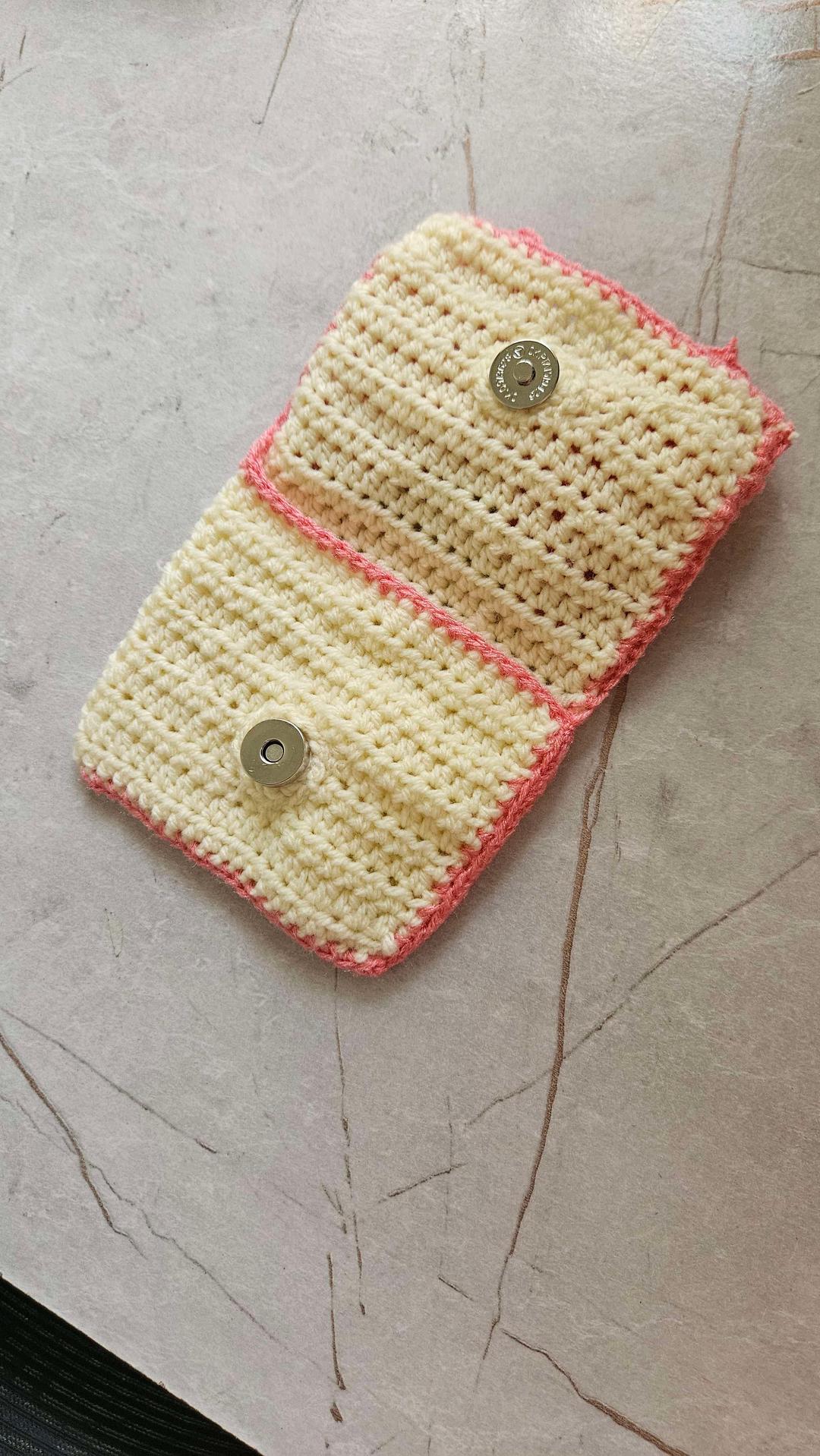 Small pouch - Car hanging | Crochet by Priya